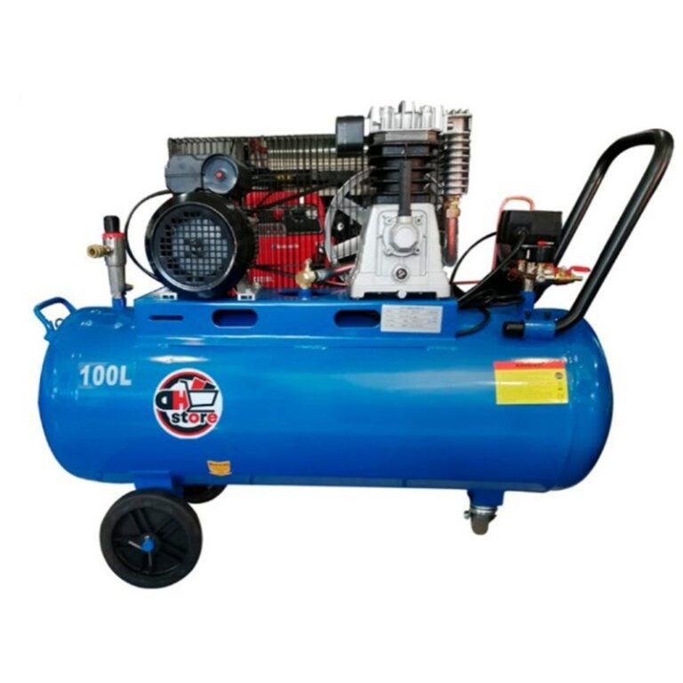 COMPRESOR DE AIRE DE 3 HP DE 100 LT. 220 V CABEZAL EN H - DHStore